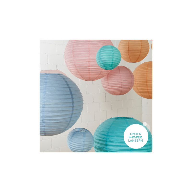 Cumulus Grey Chevron Paper Lantern for wedding and home decor