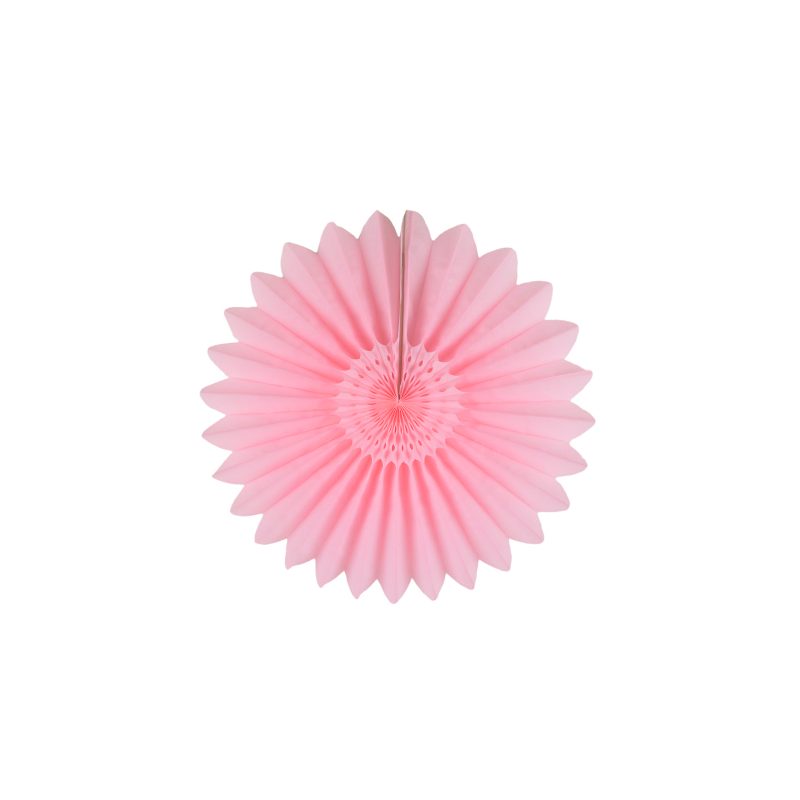 Pretty in pink paper fan