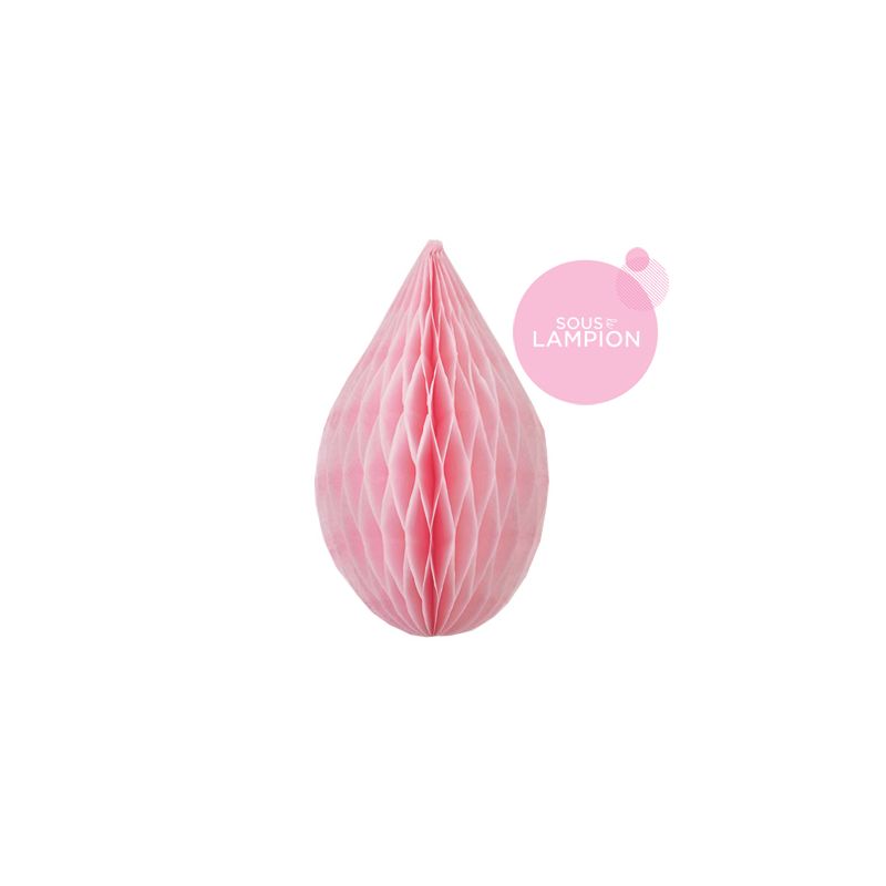 pink honeycomb drop for a party and home decoration